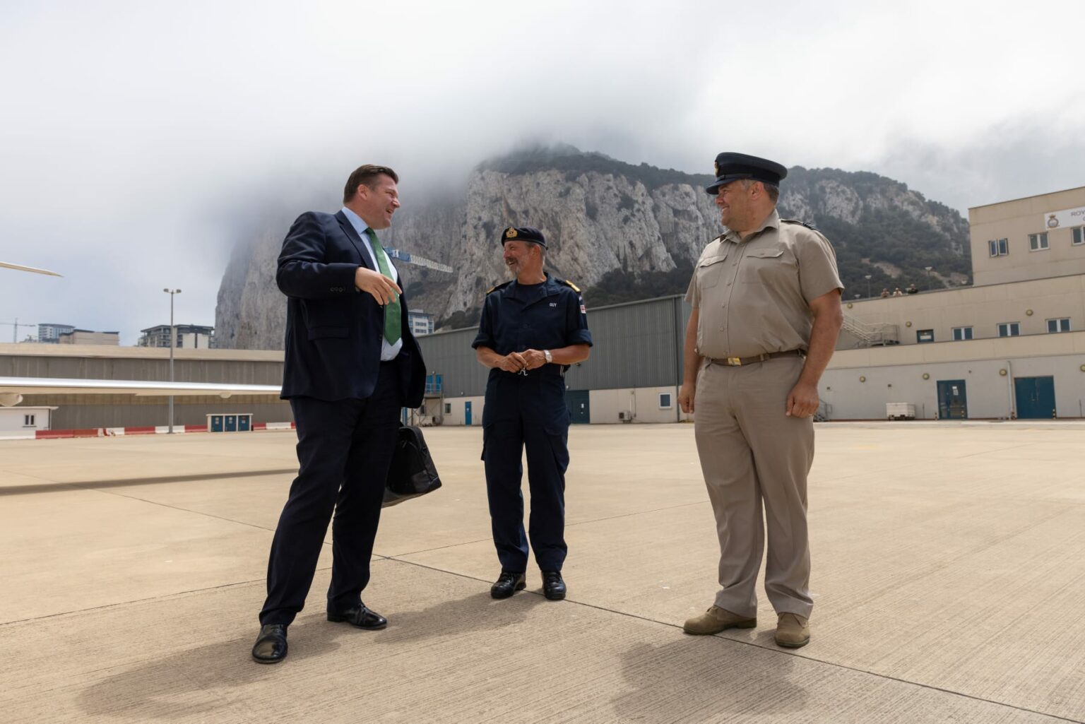 The Minister for the Armed Forces, the Rt Hon James Heappey MP, arrived ...