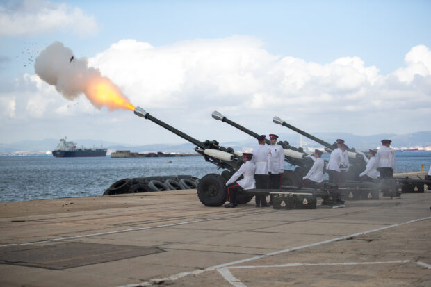 HM King Charles III Accession To The Throne 21 Gun Royal Salute – Cyber ...