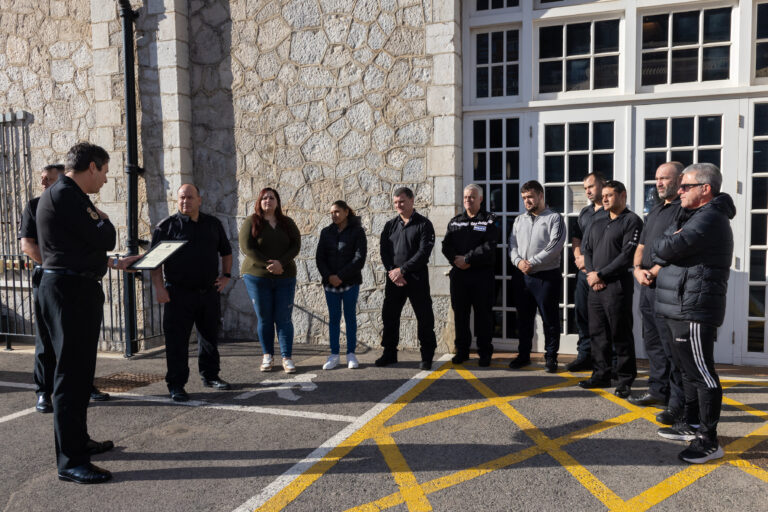 Gibraltar Defence Police Chief of Police Commendation – Cyber ...