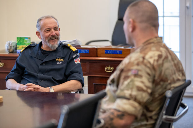 Commander British Forces Gibraltar meet and greet – Cyber & Specialist ...